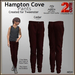 Second Life Marketplace - Hampton Cove Pants [2cute] Cedar